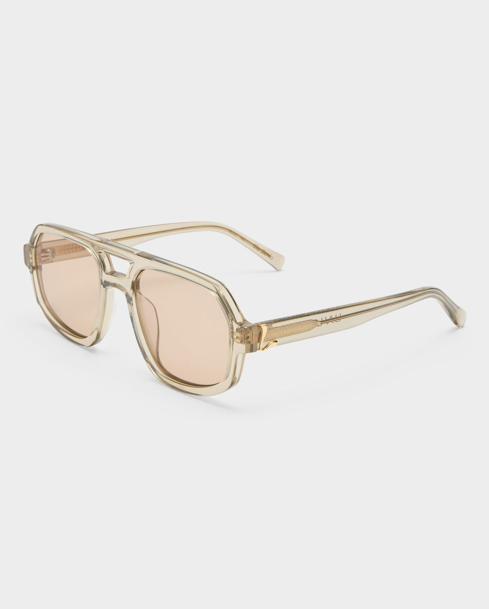 The Banks Eucalyptus Female Aviator Sunglasses | Luv Lou