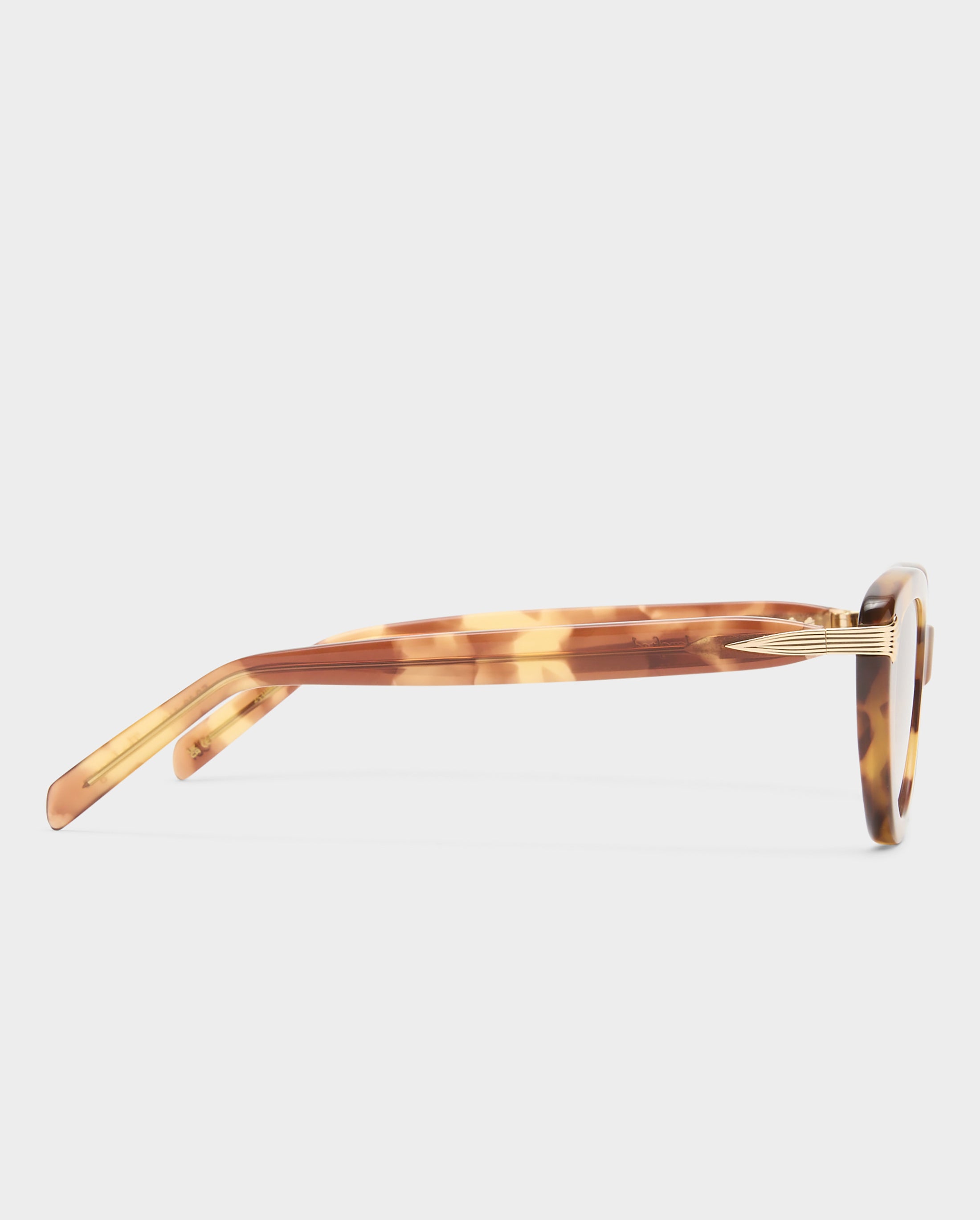 The Imogen Caramel Tort Female Cat-Eye Sunglasses | Luv Lou